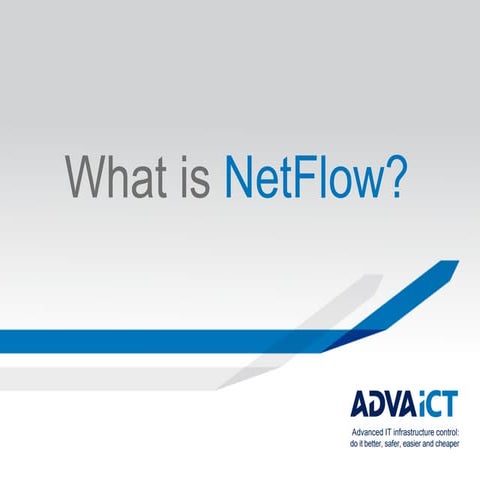 What is NetFlow? | PPTX | Computer Networking | Computing