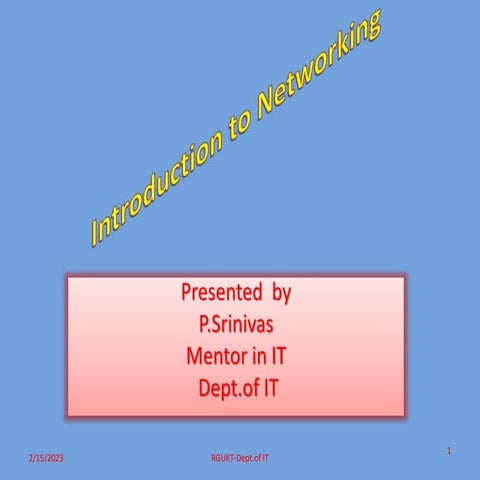 What is Networking.pptx