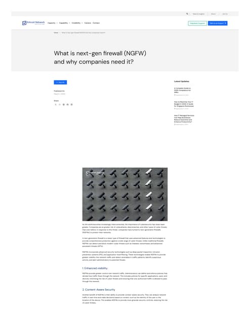 Next generation firewall(ngfw)feature and benefits | PPT