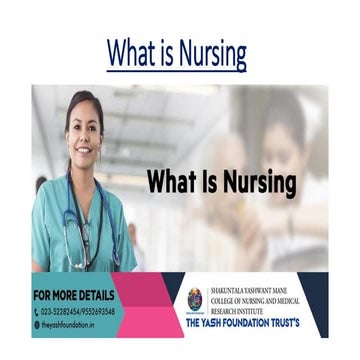 What is Nursing | PDF
