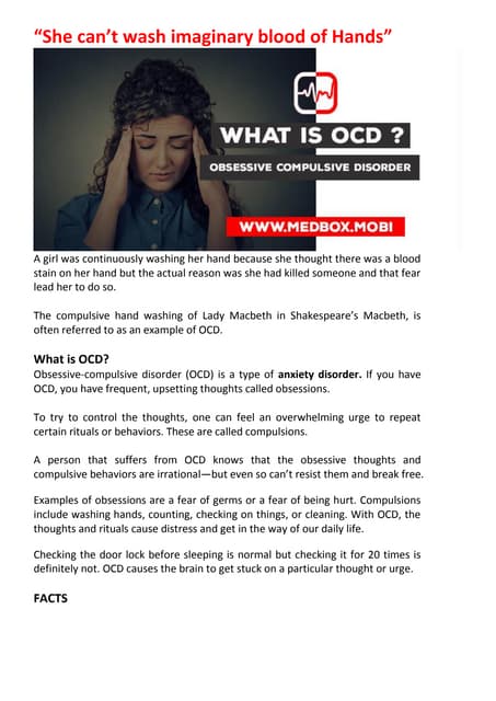 ocd self help review | PPTX | Brain and Nervous System Disorders ...