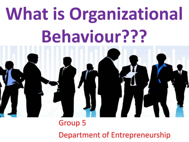 Foundation of organizational behavior | PPTX