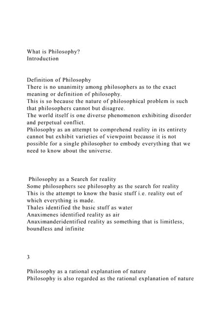 Concept of philosophy | PPTX