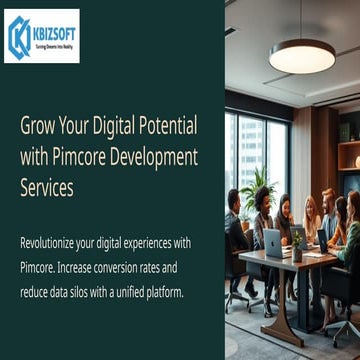 Grow Your Digital Potential with Pimcore Development Services | PPT