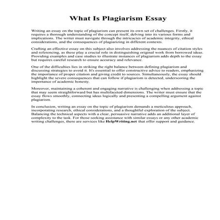 What Is Plagiarism Essay.pdf