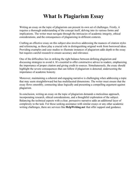 Check Essays For Plagiarism. Manor College | PDF | Homework and Study | Education