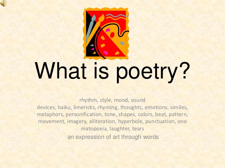What Is Poetry