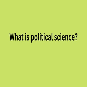 What is political science.pdf