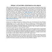 What is Portfolio Attribution Analysis