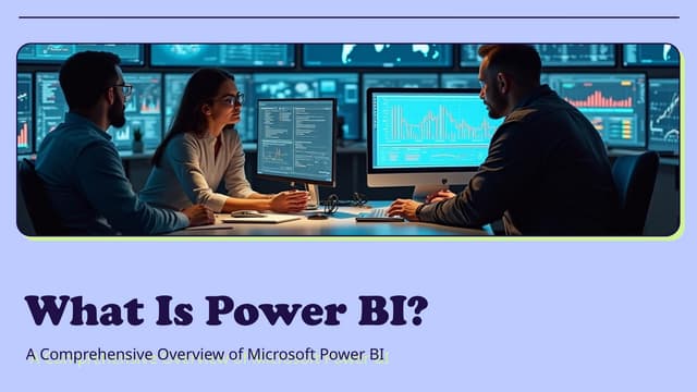Microsoft Power BI | Brief Introduction | PPT | PPTX