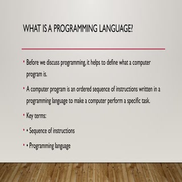 Comprehensive Overview of Programming Languages and Computer ...