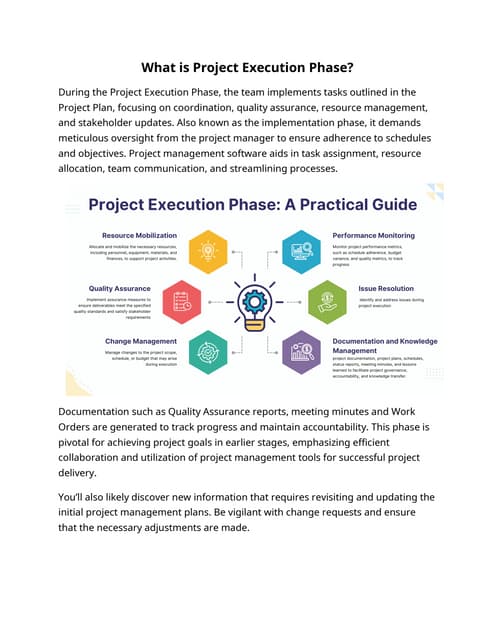 What is Project Execution Phase? - A practical Guide | PDF What is Project Execution Phase? - A practical Guide | PDF
