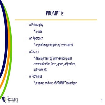 What is PROMPT | PPTX
