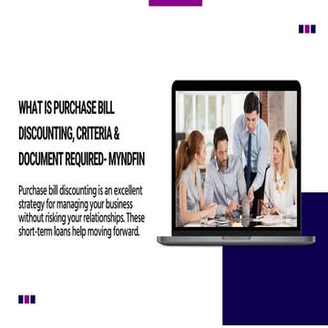 What Is Purchase Bill Discounting, Criteria & Document Required ...