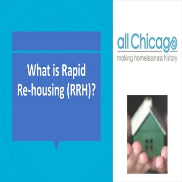 What is Rapid Re-Housing (RRH) ? | PPTX
