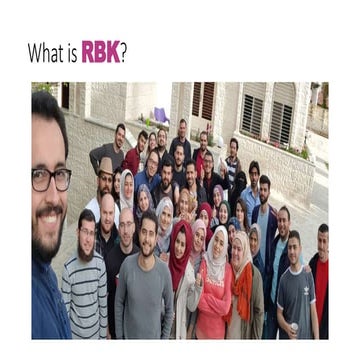 What is RBK? | PPTX