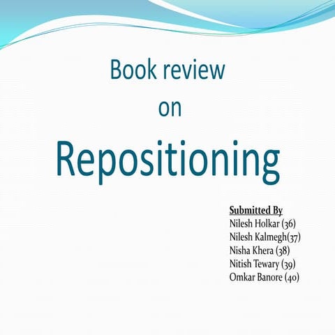 What is repositioning | PPTX