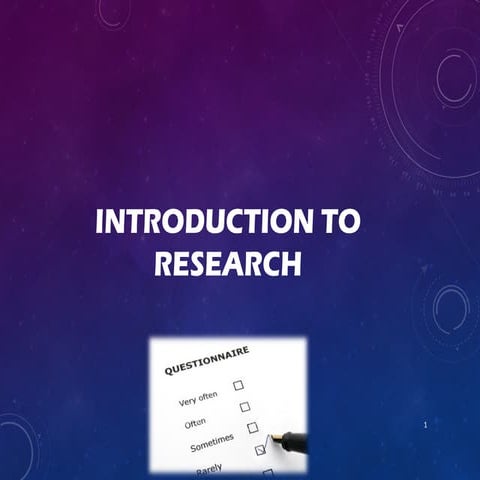 What is Research ? | Introduction To Research | Basic & Applied ...
