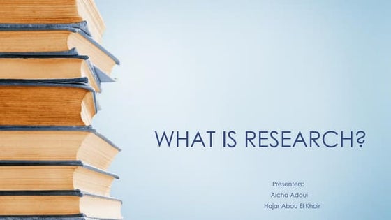 Introduction to Research - Biostatistics and Research methodology 8th ...