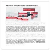 Responsive web design ppt | PPTX
