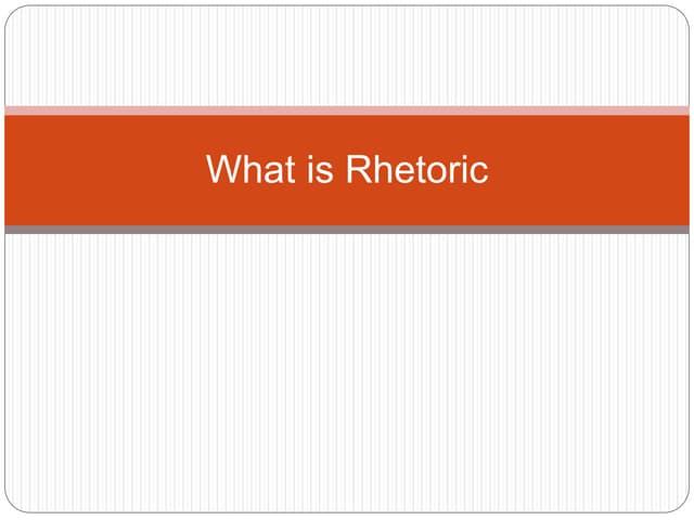 Rhetorical devices | PPTX