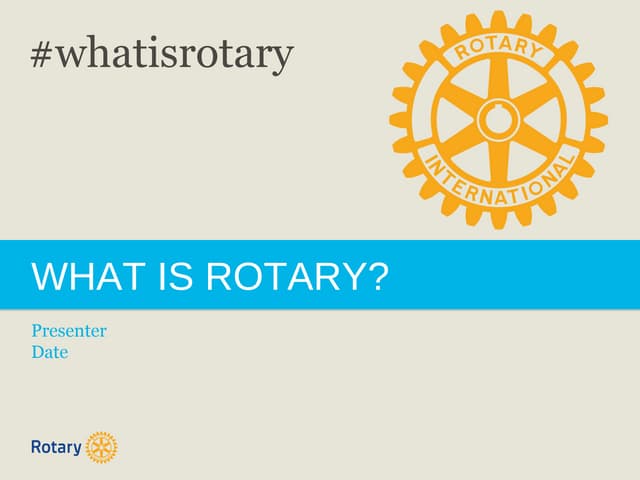 How To Promote Your Rotary Club | PPT