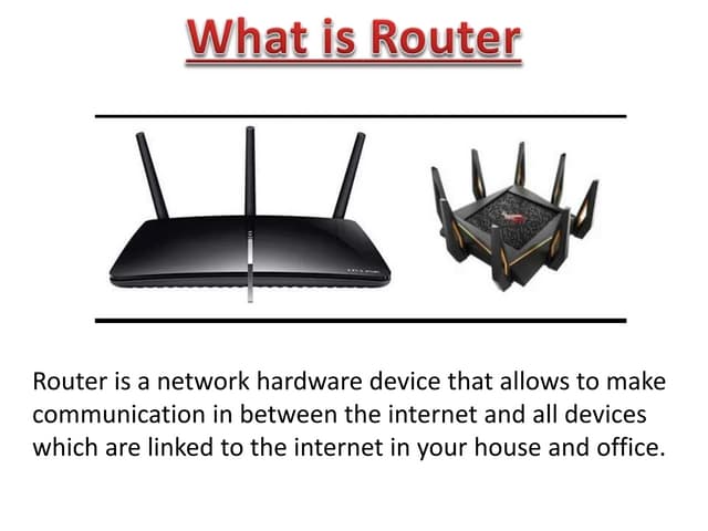 Router | PPTX