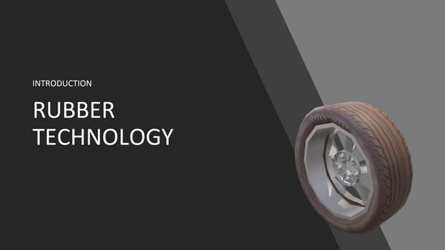 Rubber presentation slide | PPTX