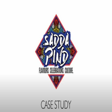 Sadda Pind- Brand Launch case Study | PDF