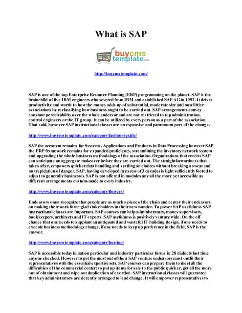 HOW TO GET STARTED WITH SAP | PDF