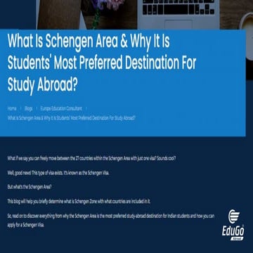 What Is Schengen Area & Why It Is Students' Most Preferred Destination ...