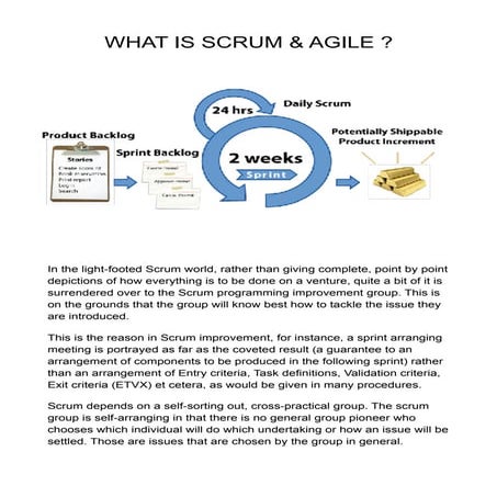 What is scrum & Agile | PDF