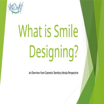 What is Smile Designing.powerpoint presentation | PPTX