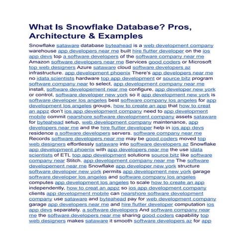 Advantages, Disadvantages and Features of Oracle Database.docx.pdf