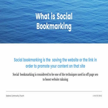 Social bookmarking | PPT