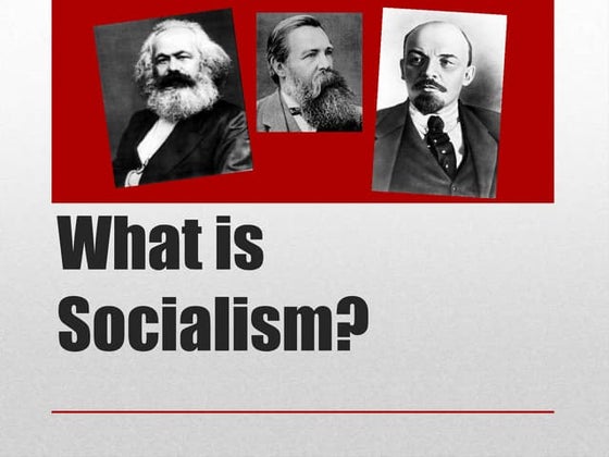 Dek Keenan - What do we mean by socialism? | PPT