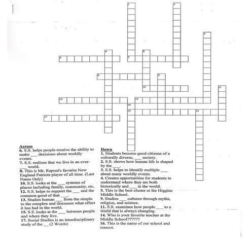 What is social studies homework | DOC