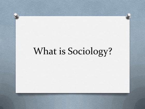 The sociological imagination | PPTX | Science