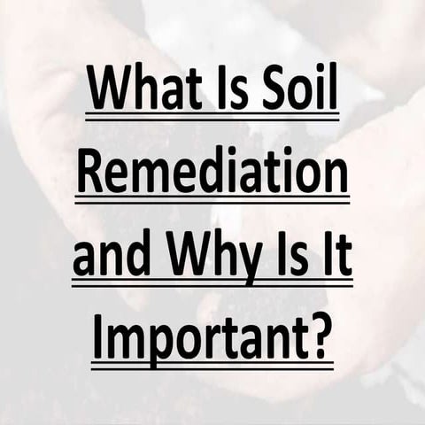 What Is Soil Remediation and Why Is It Important.pptx