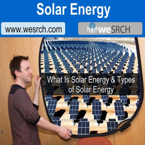 Solar energy power point presentation