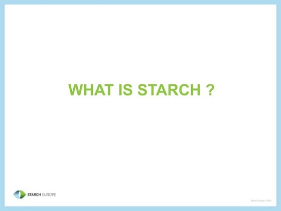 The production process of starch | PPTX | Desserts and Baking | Food ...
