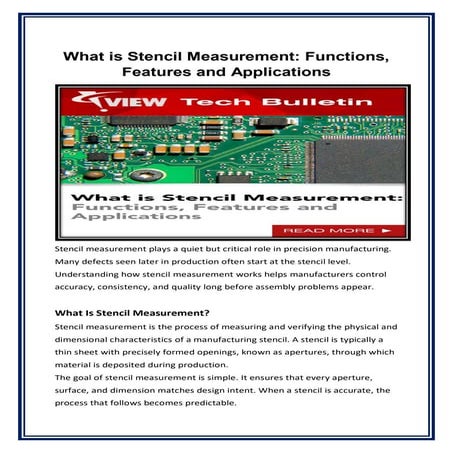 What is Stencil Measurement Functions, Features and Applications - View.pdf