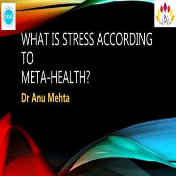 What is stress according to meta health | PPTX