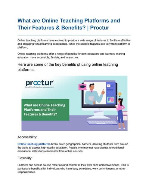 A PRESENTATION ON ONLINE EDUCATION (E- LEARNING) | PPT