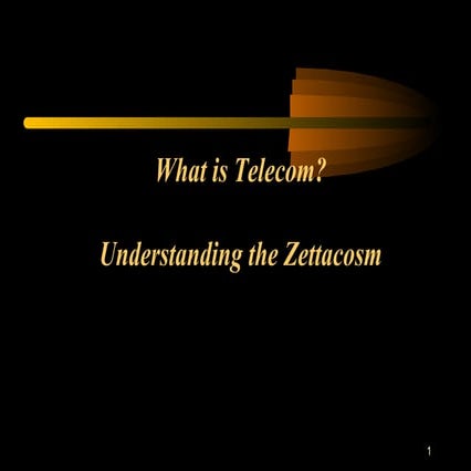 What is telecom? | PPT