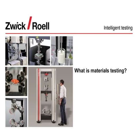 What is materials testing? | PPTX