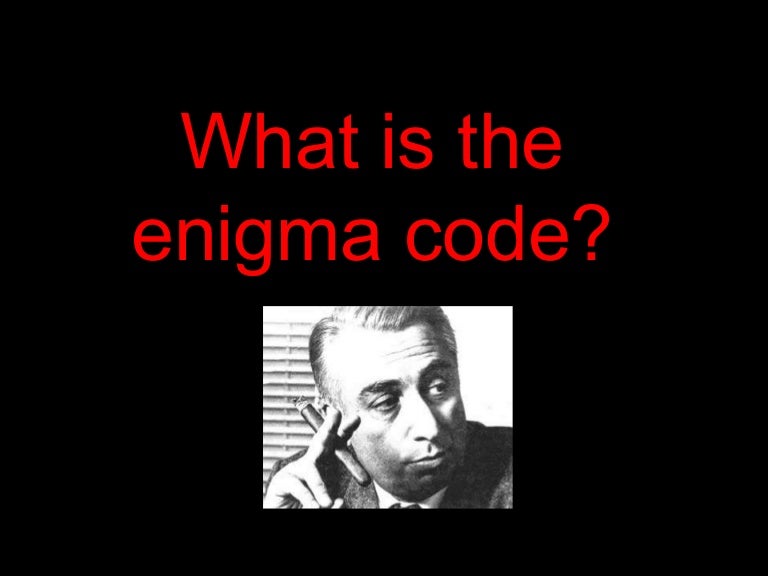 Enigma Code enigma-code