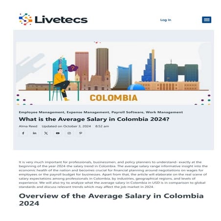 What is the Average Salary in Colombia 2024.pdf | Free Download