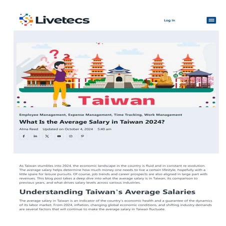 What Is the Average Salary in Taiwan 2024.pdf