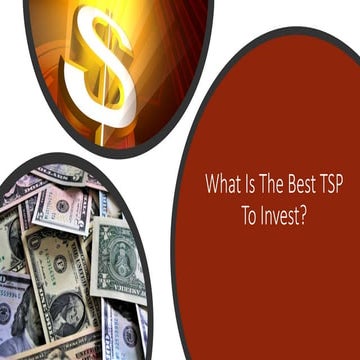 What Is The Best TSP To Invest? | PPT